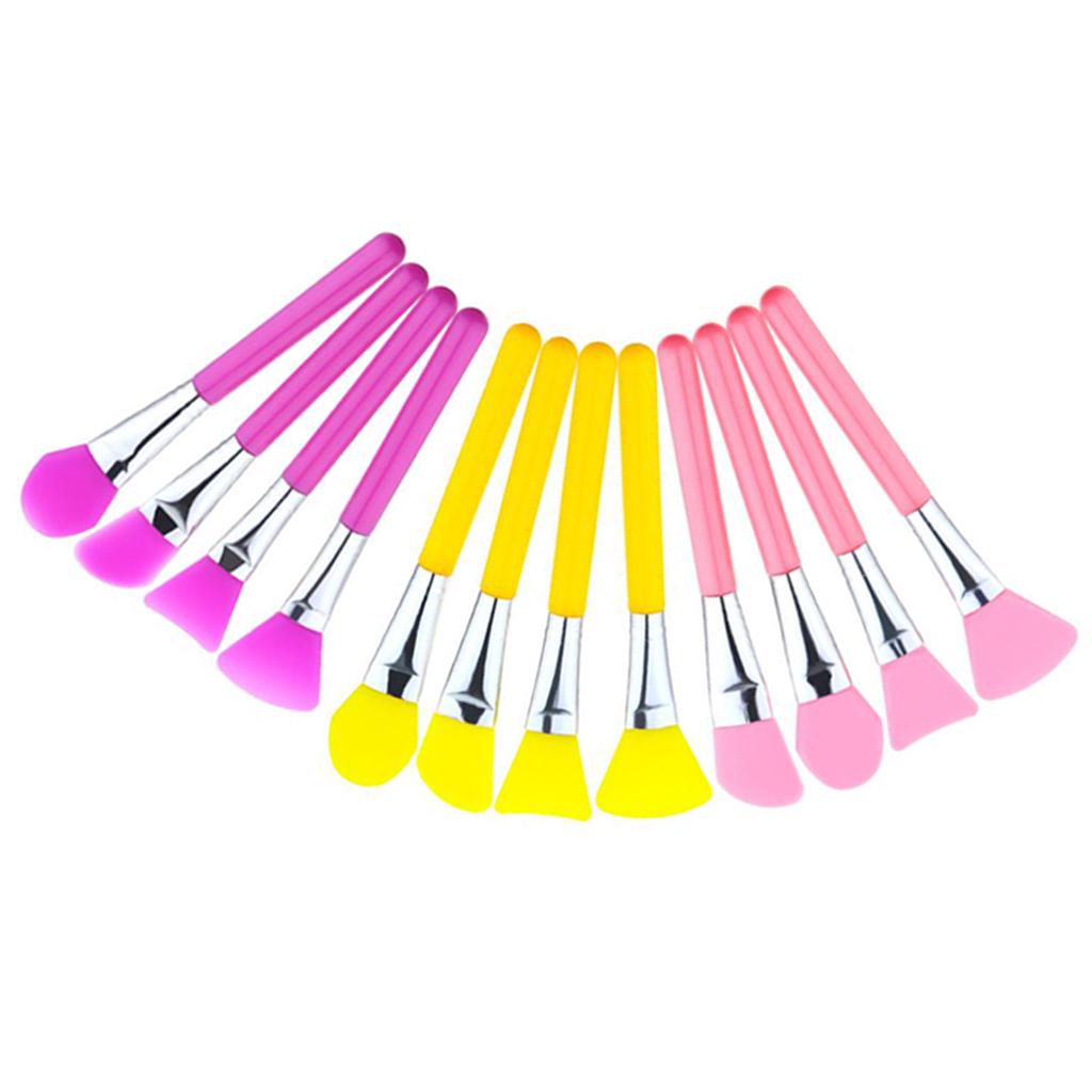 Buy 4x Silicone Soft Face Mask Brushes Mud Mask/Body Lotion Applicators ...