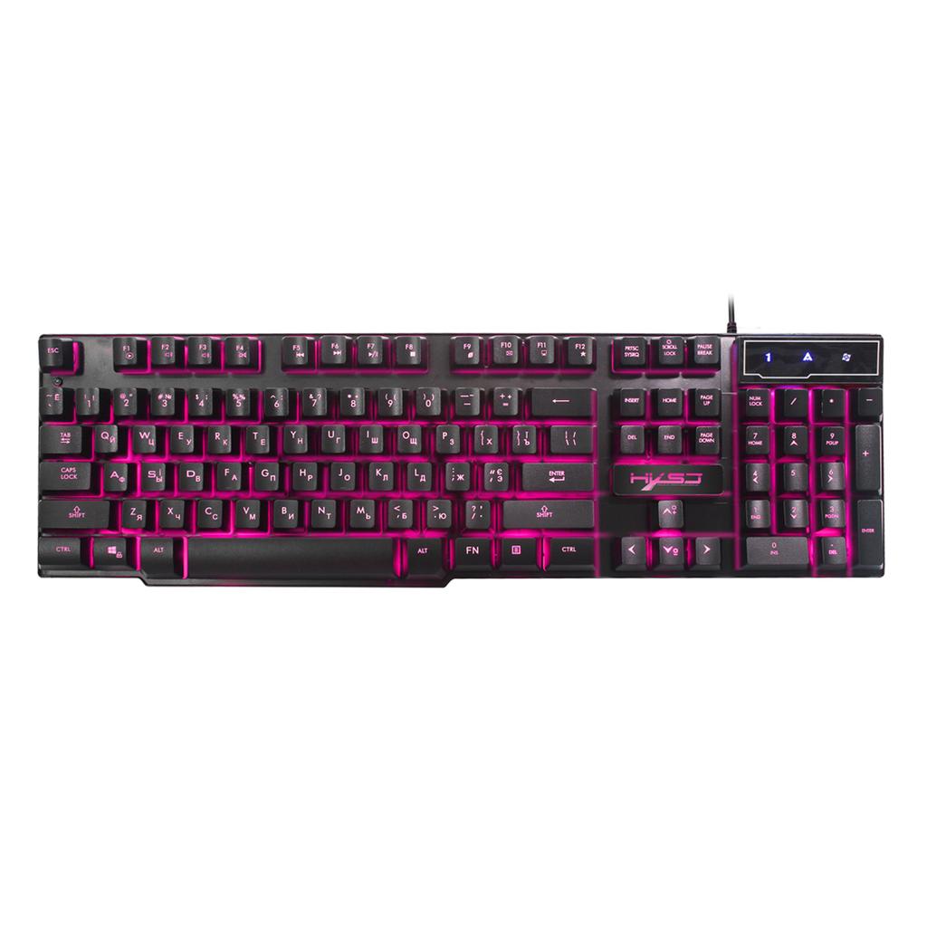 Buy English Design R8 Mouse Keyboard Set Three-color Backlit Mechanical ...