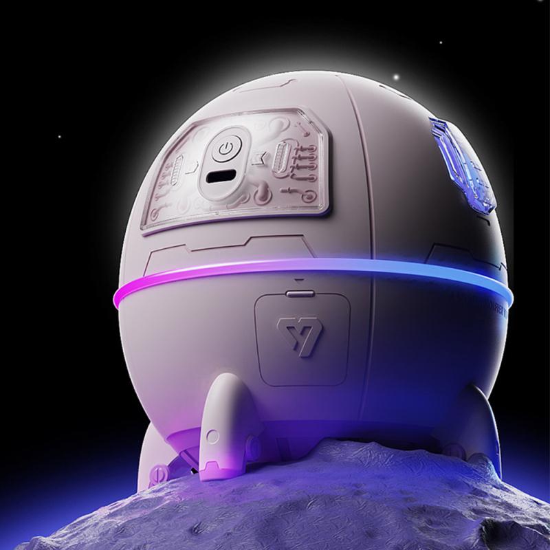 Cheap Portable Colorful Space Capsule Air Humidifier With 220ml Water ...