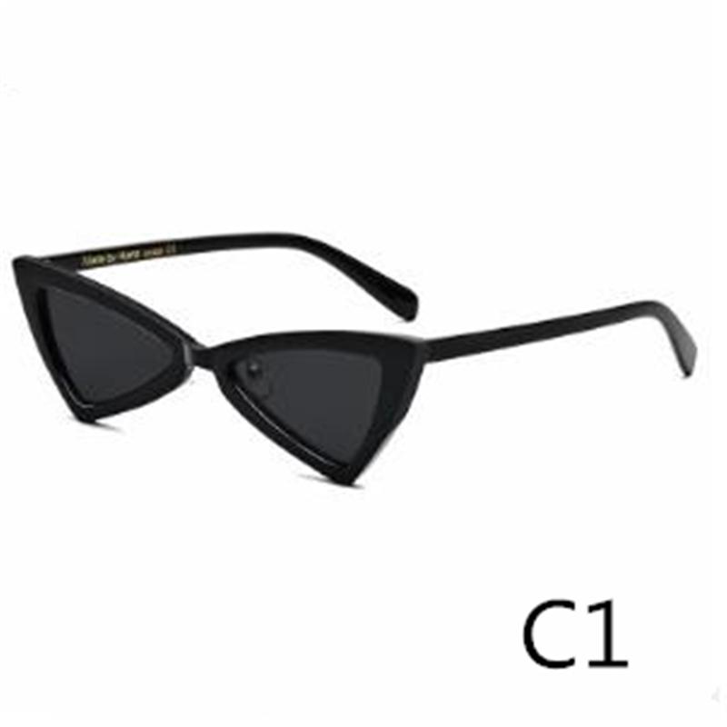 Cheap Retro Fashion Triangle Sunglasses | Joom