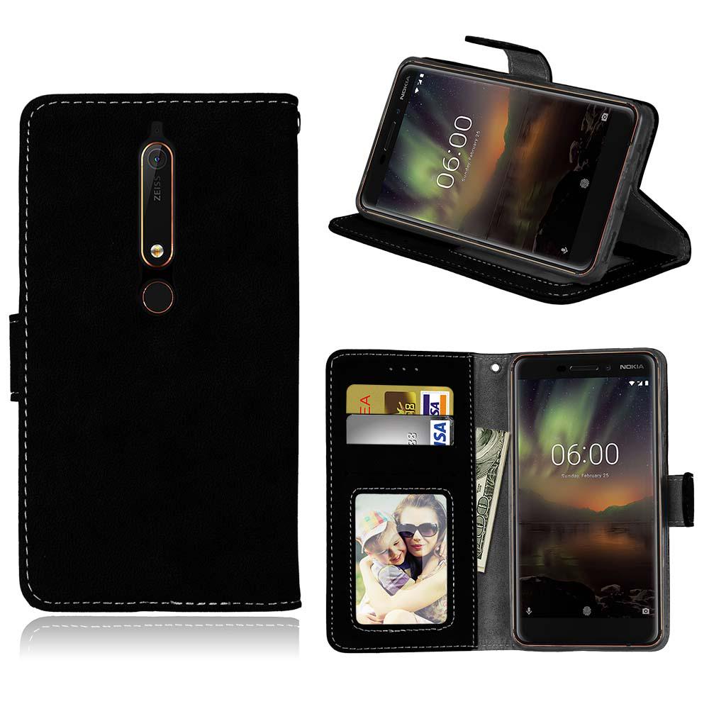 Luxury Magnetic Flip PU Leather Wallet Stand Cover With 3 Card Case For ...