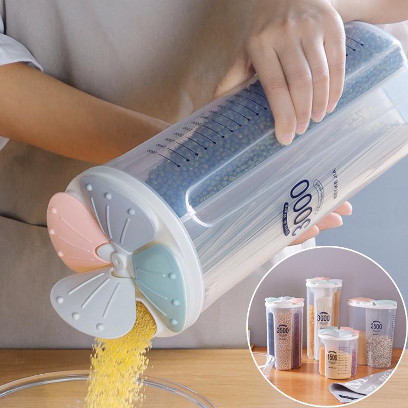 Buy Kitchen Storage Grain Storage Beans & Coffee Bean Transparent ...