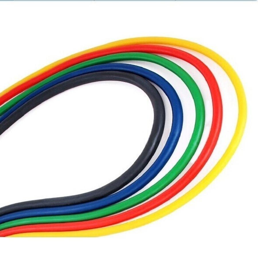 Buy In Stock 11pcs Home Workouts Handles Fitness Rope Set TPE Door ...