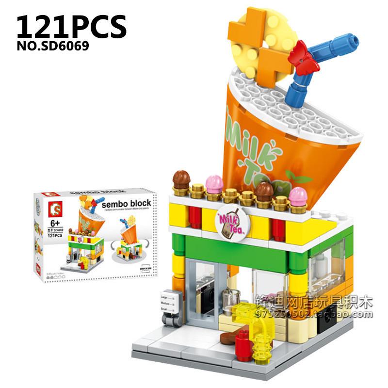 Buy City Series Playing House Toy Figure Girls Model Building Kits ...