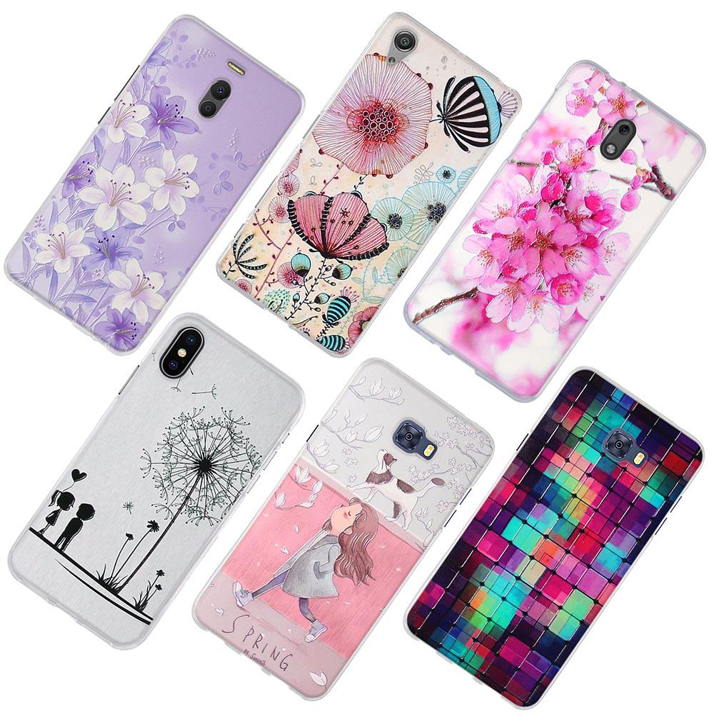 Buy For Samsung/iPhone Printed Patterned Slim Silicone Gel TPU Rubber ...