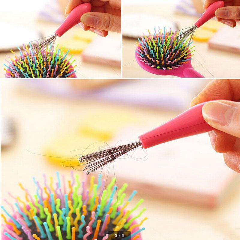 Comb Hair Brush Cleaner Cleaning Remover Embedded Plastic Comb Cleaner ...