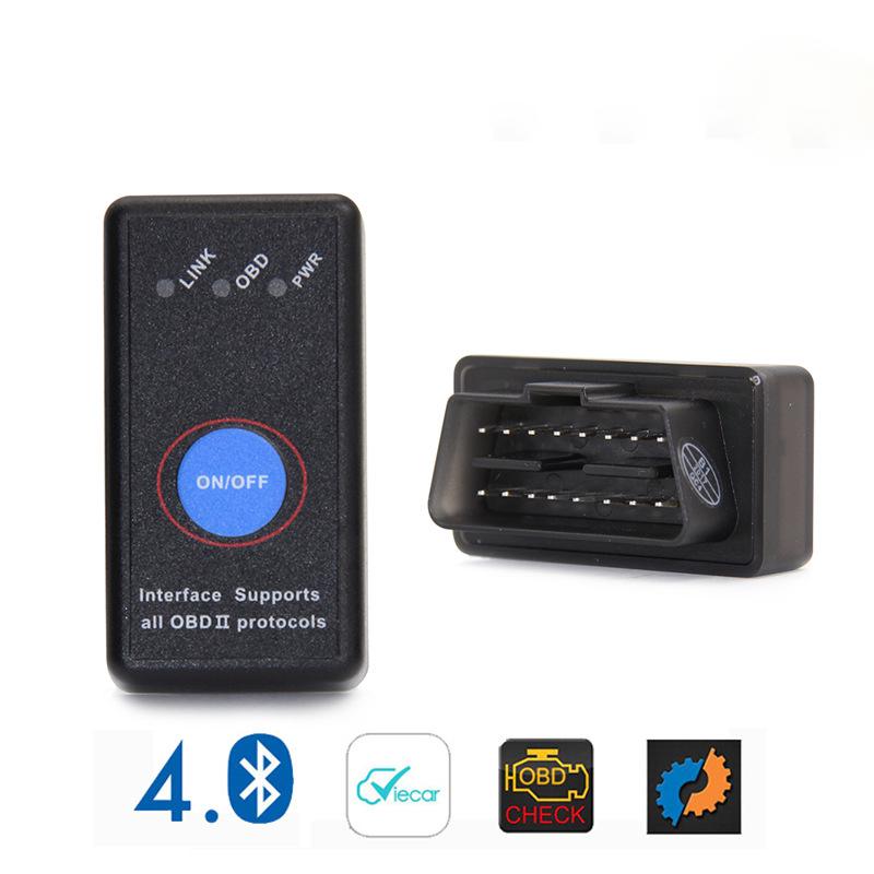 Mini OBD2 Car Engine Checker Bluetooth 4.0 ELM327 Diagnostic Scanner ...