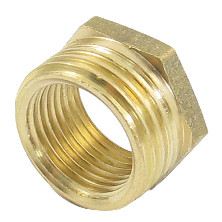 Buy 20mm Male To 16mm Female Brass Hex Reducing Bushing Adapter Pipe ...