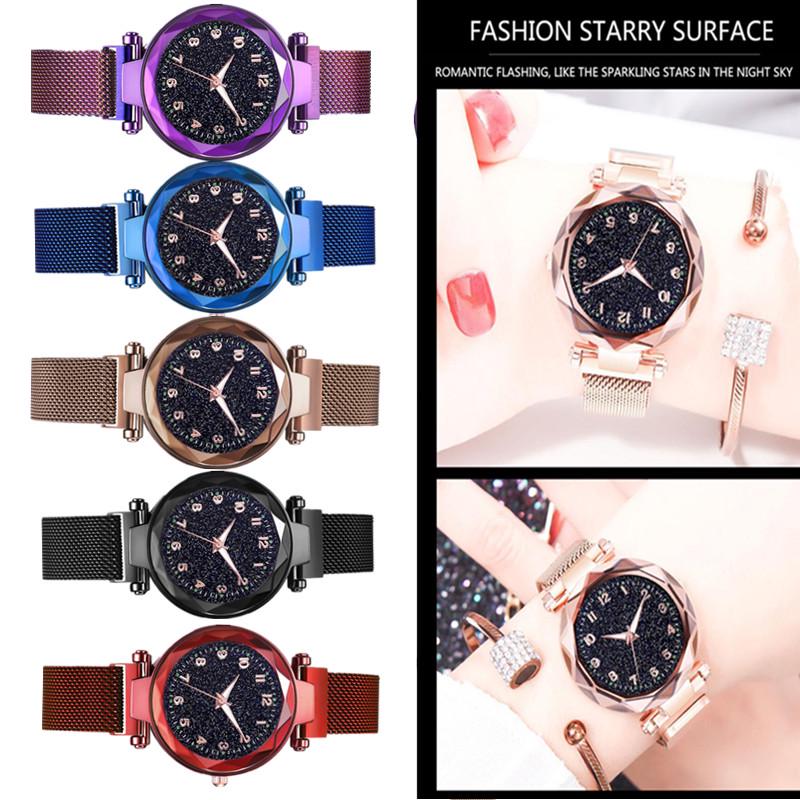 Satın alın 6colors Fashion Girls Women Luminous Quartz Star Starry Sky ...