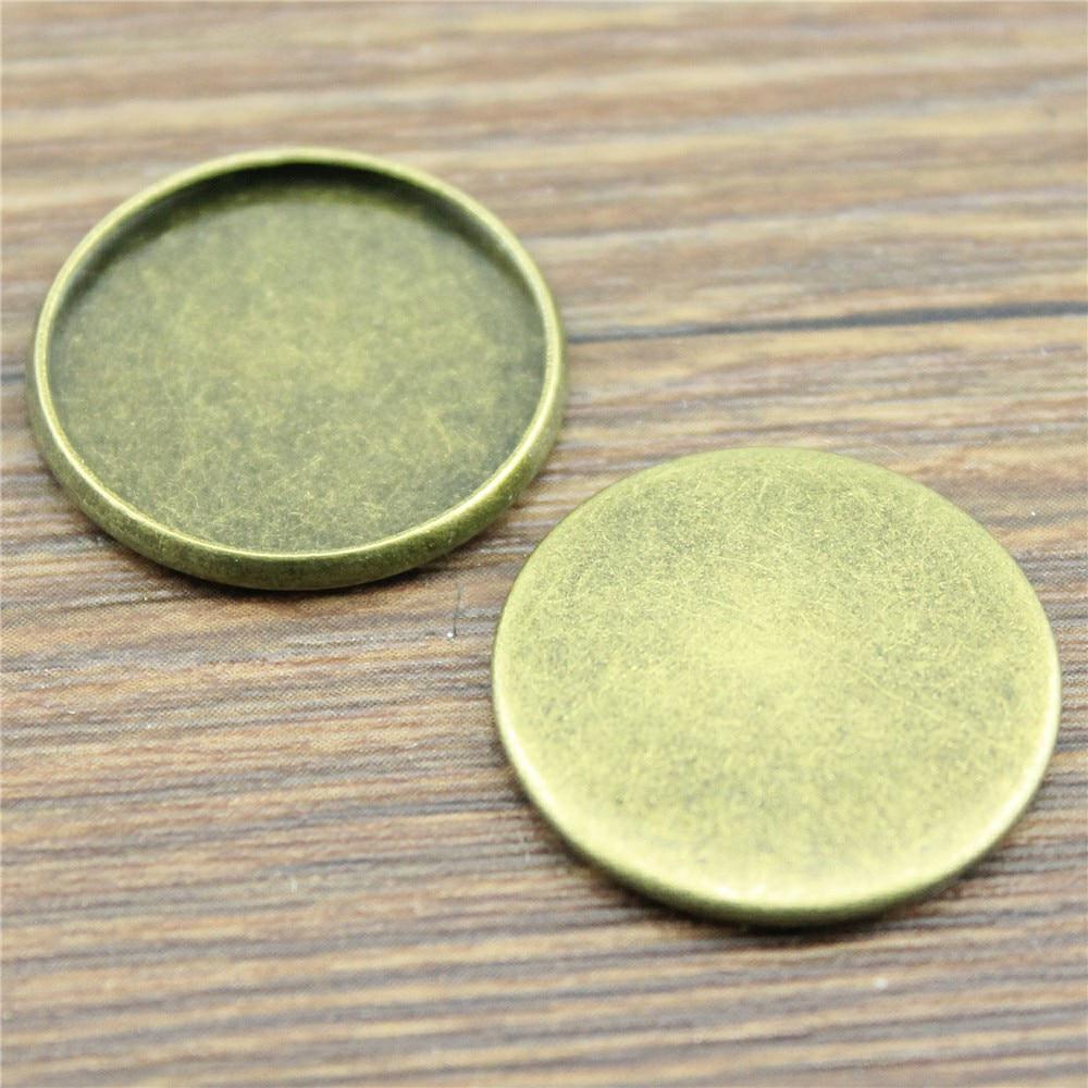 Buy 25 Pieces Cabochon Base Jewelry Findings Components No Hanging ...