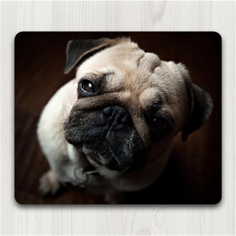 Pug Dog Anti-slip Mousepad Computer Mouse Mice Pad Mat Rubber Gaming ...