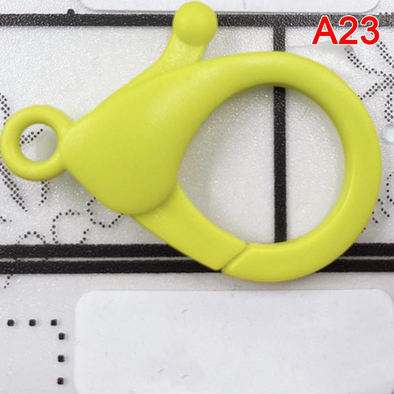 Buy 50Pcs/Lot 35Mm Multicolor Lobster Claw Clasps Hard Plastic Lobster ...