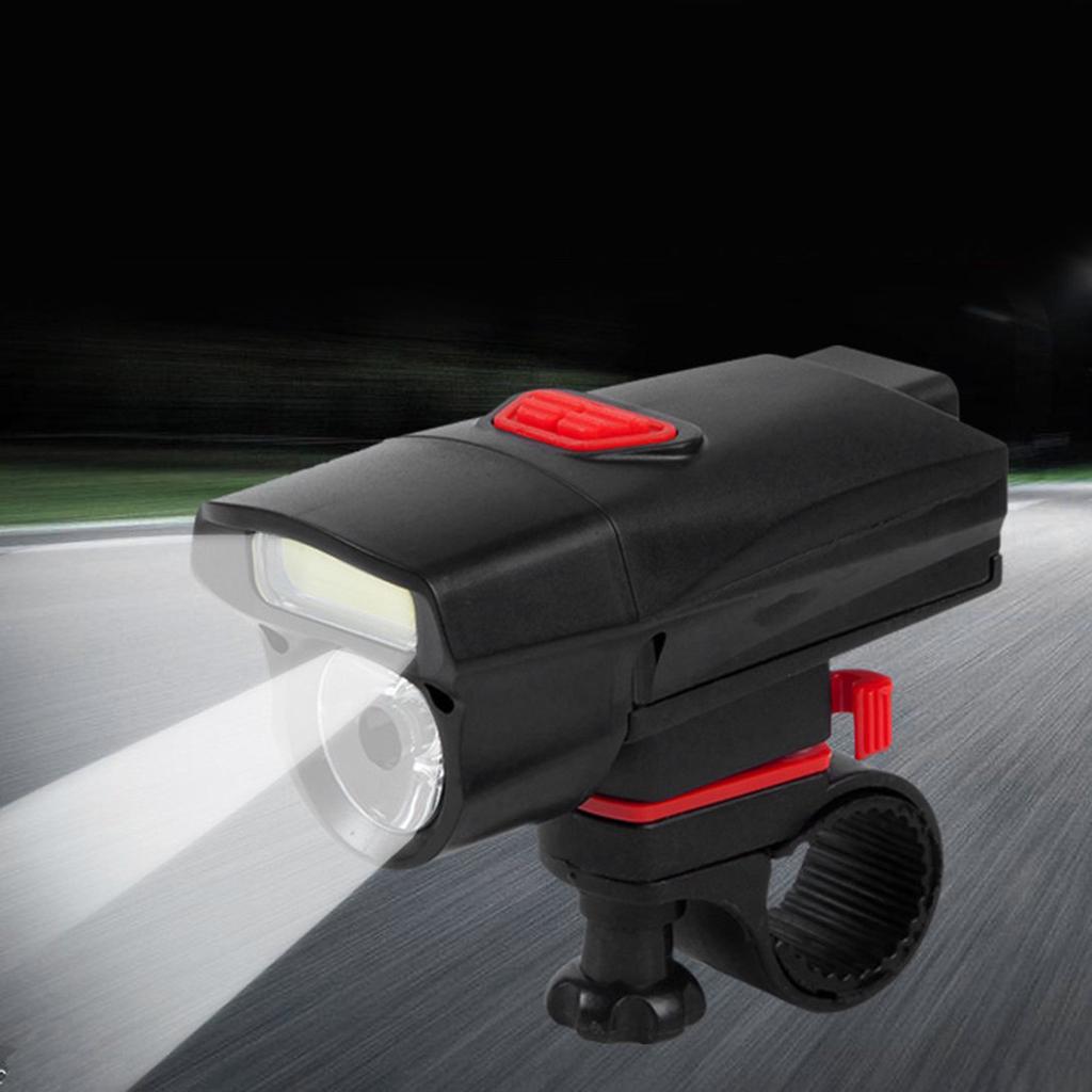 Buy Bicycle Front Light Super Bright COB LED Working Flashlight Cycling ...