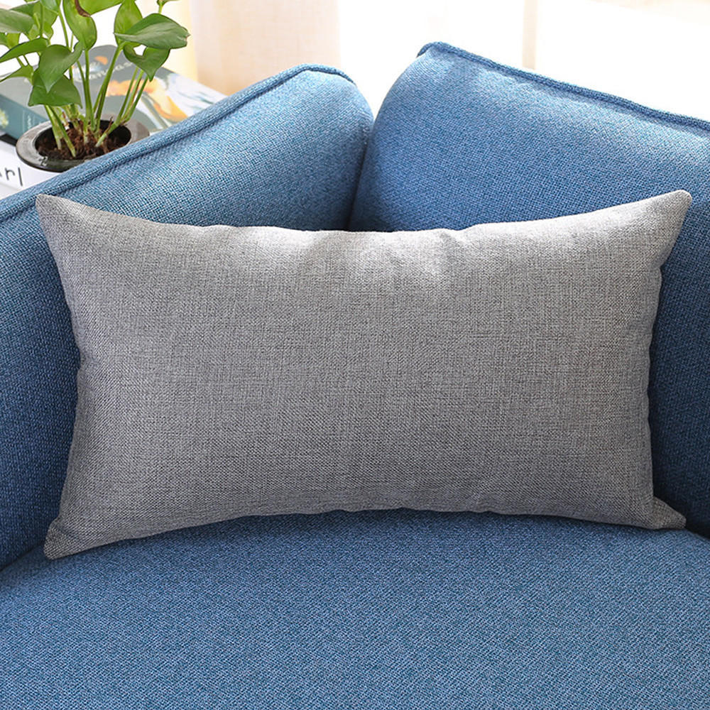 Buy Whatnew Rectangle Cushion Cover Silk Throw Pillow Case Pillowcase ...