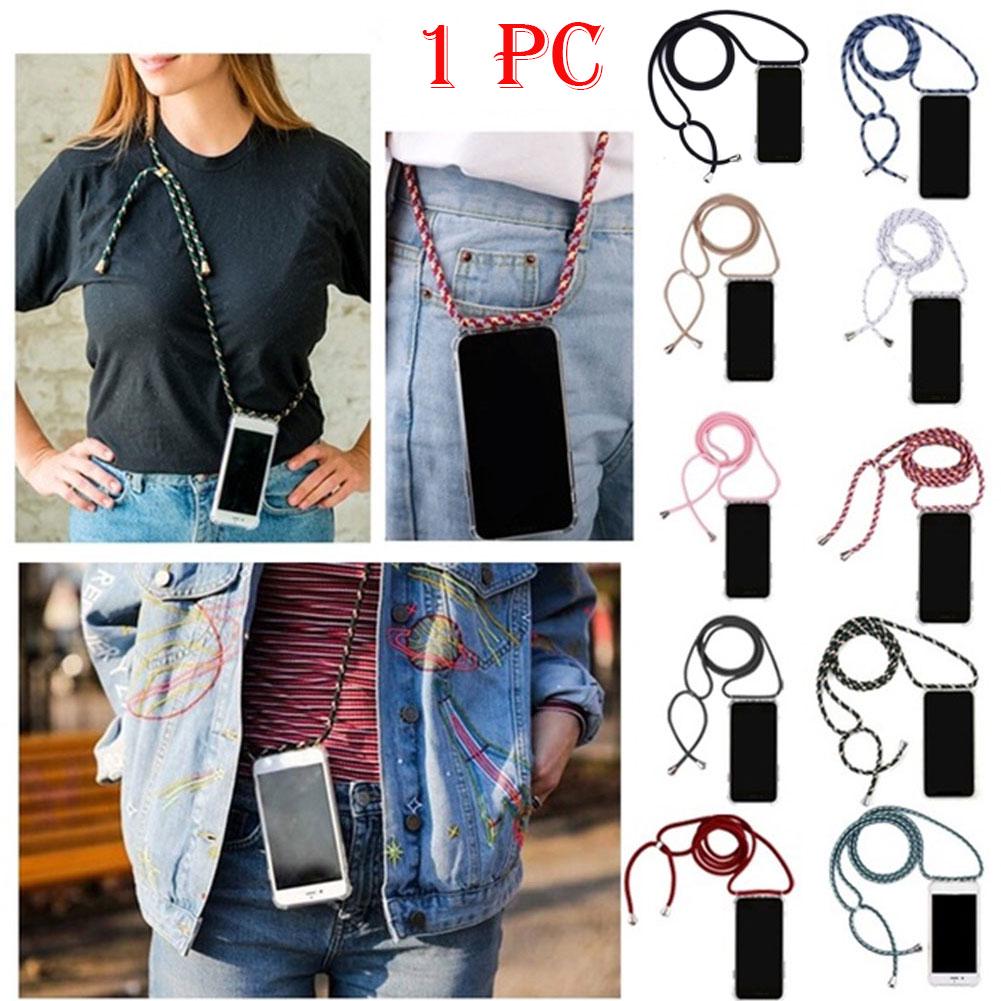 Buy Cell Phone Lanyard Neck Strap Necklace String Detachable ...