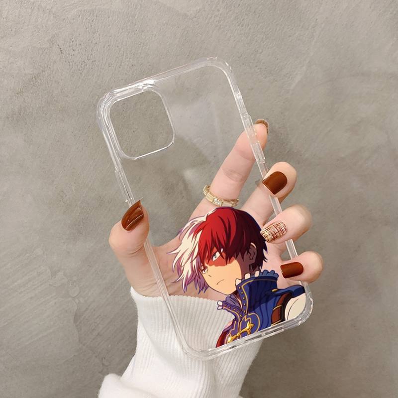 Buy My Hero Academia Shoto Todoroki Phone Case for Iphone 13 11 12 Pro ...