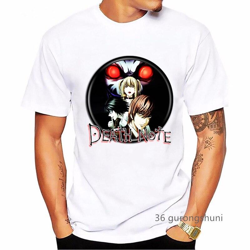 Buy Funny Death Note T Shirt Kawaii Misamisa T-Shirt Anime Clothes ...