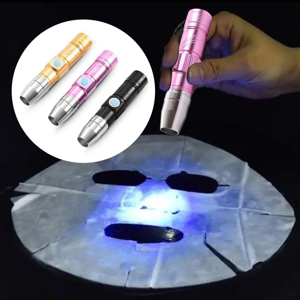Agent Mini Portable UV Flashlight Detection Lamp Ultra Violet LED ...