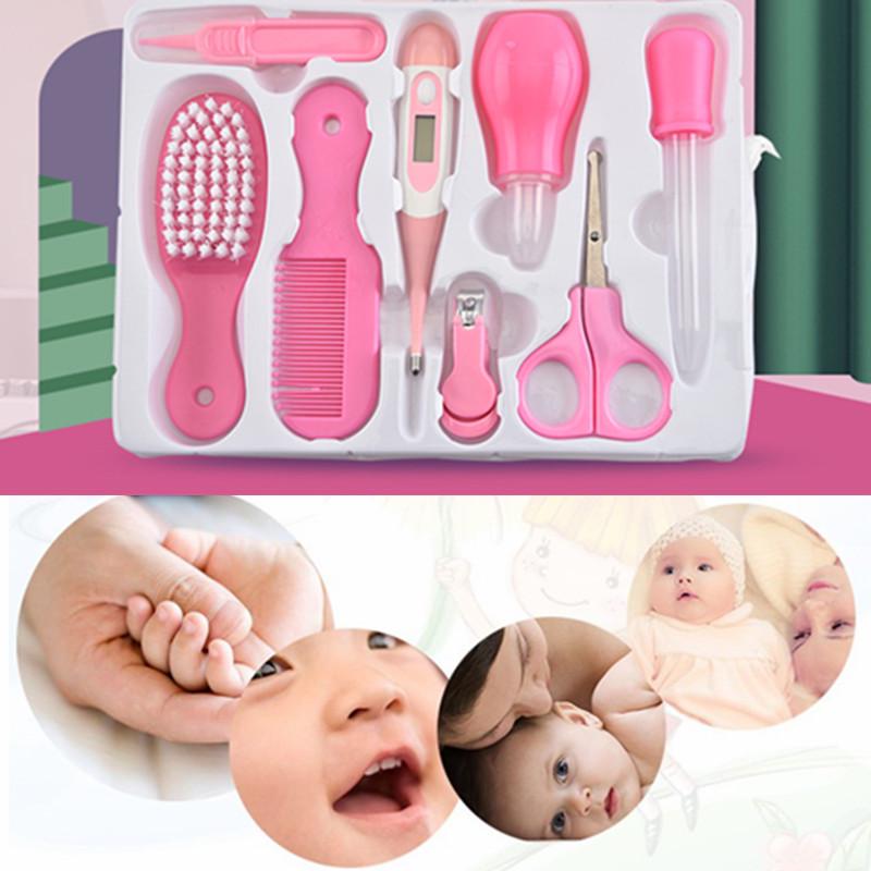 Buy 8pcs/set Child Care Nail Trimmer Tool Baby Electronic Thermometer ...