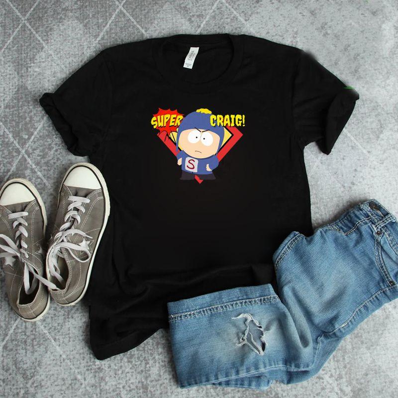 South Park Super Craig Classic T-Shirt Ladies Fashion Cartoon Print ...