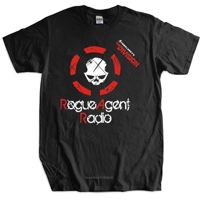 Male Black Tshirt Brand Fashion Men T Shirt Tom Clancy's The Division ...