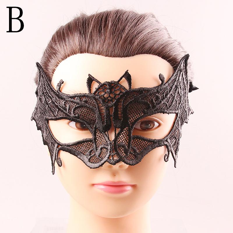 Buy Mysterious Half-Face Goggles Goddess Sex Appeal Charm Black Lace ...