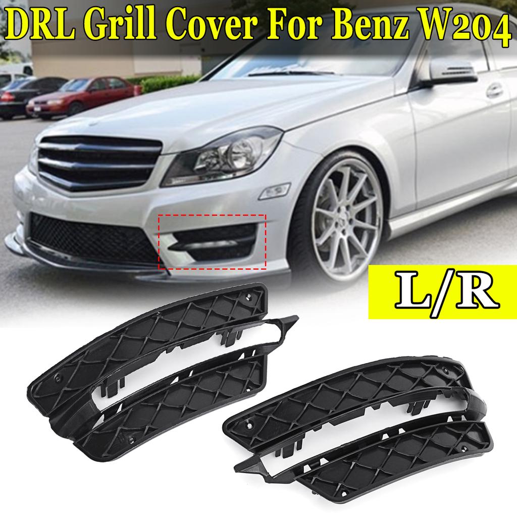 Buy Left / Right Lower Bumper DRL Grille Grill For Mercedes-Benz W204 ...