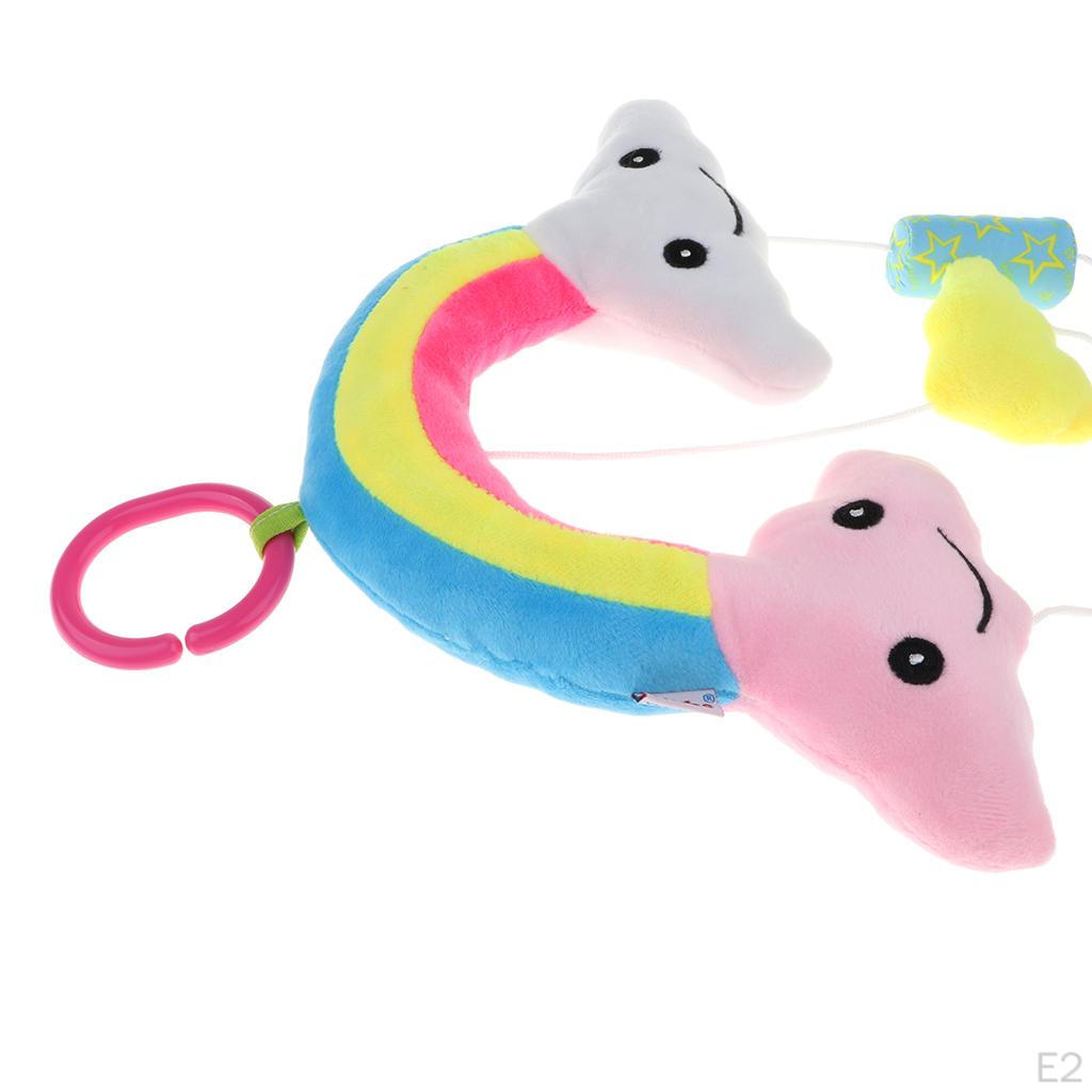 Buy Infant Plush Wind Chimes Rattles Bell Stroller Hanging Toy for Baby ...