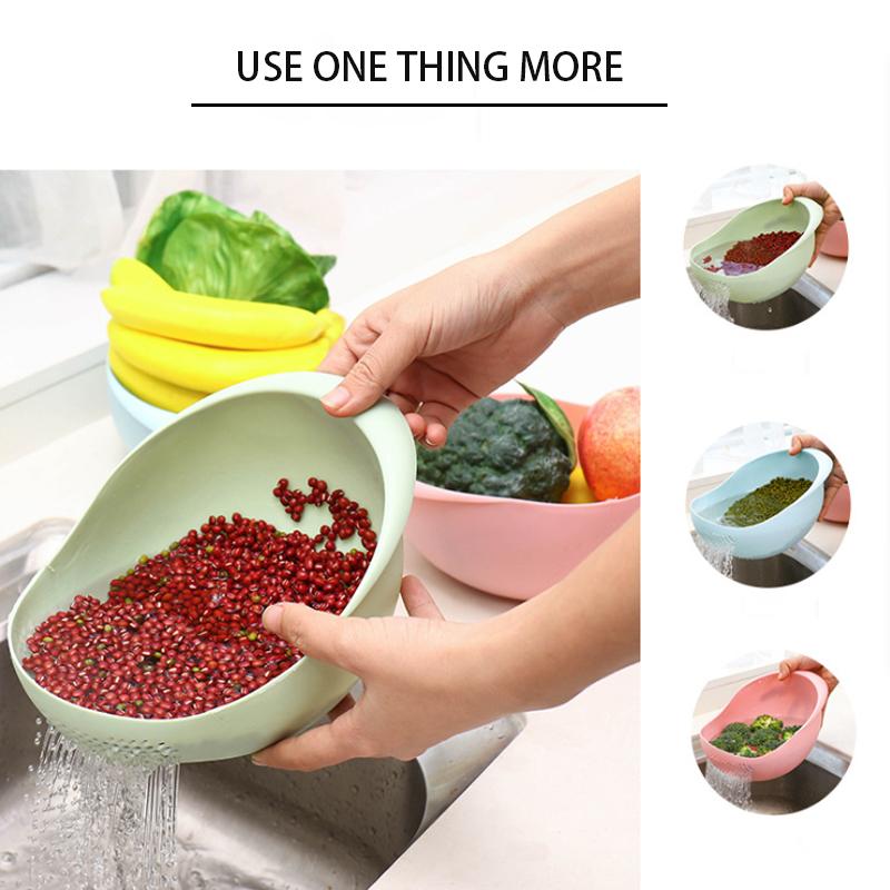 Buy 1PC Portable Sieve Drainer Cleaning Gadget Universal Food Grade ...