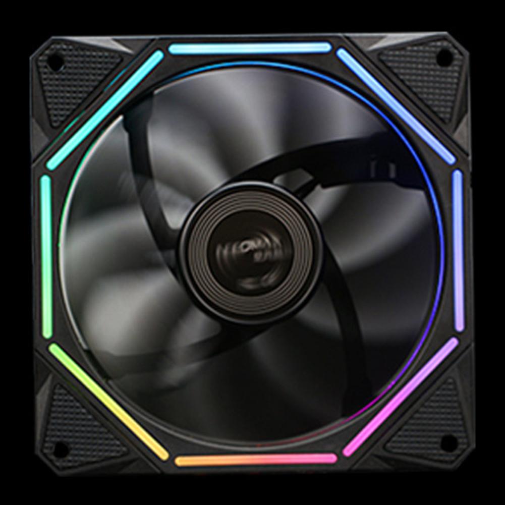 Buy COOLMOON 120 Mm PC Cooler Fan RGB Remote Control Computer Case ...