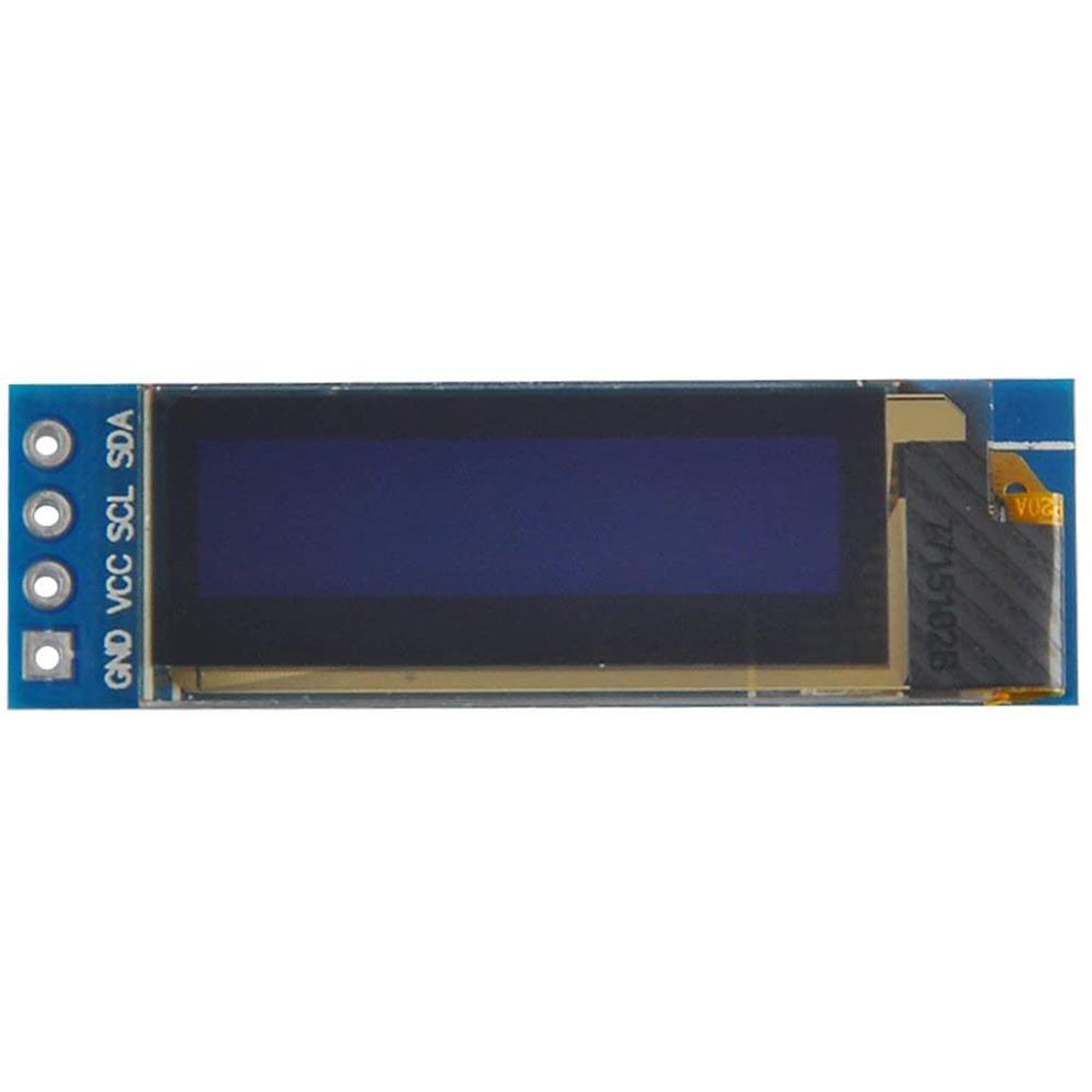 Buy I2C OLED LCD Display Module 0.91 Inch I2C SSD1306 OLED Display ...