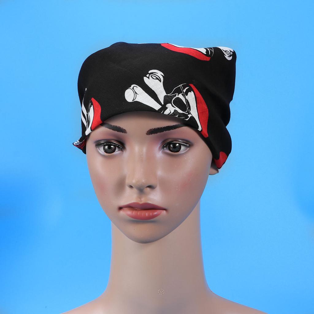 Buy 6pcs Handkerchief Durable Comfortable Pirate Cotton Headcloth ...