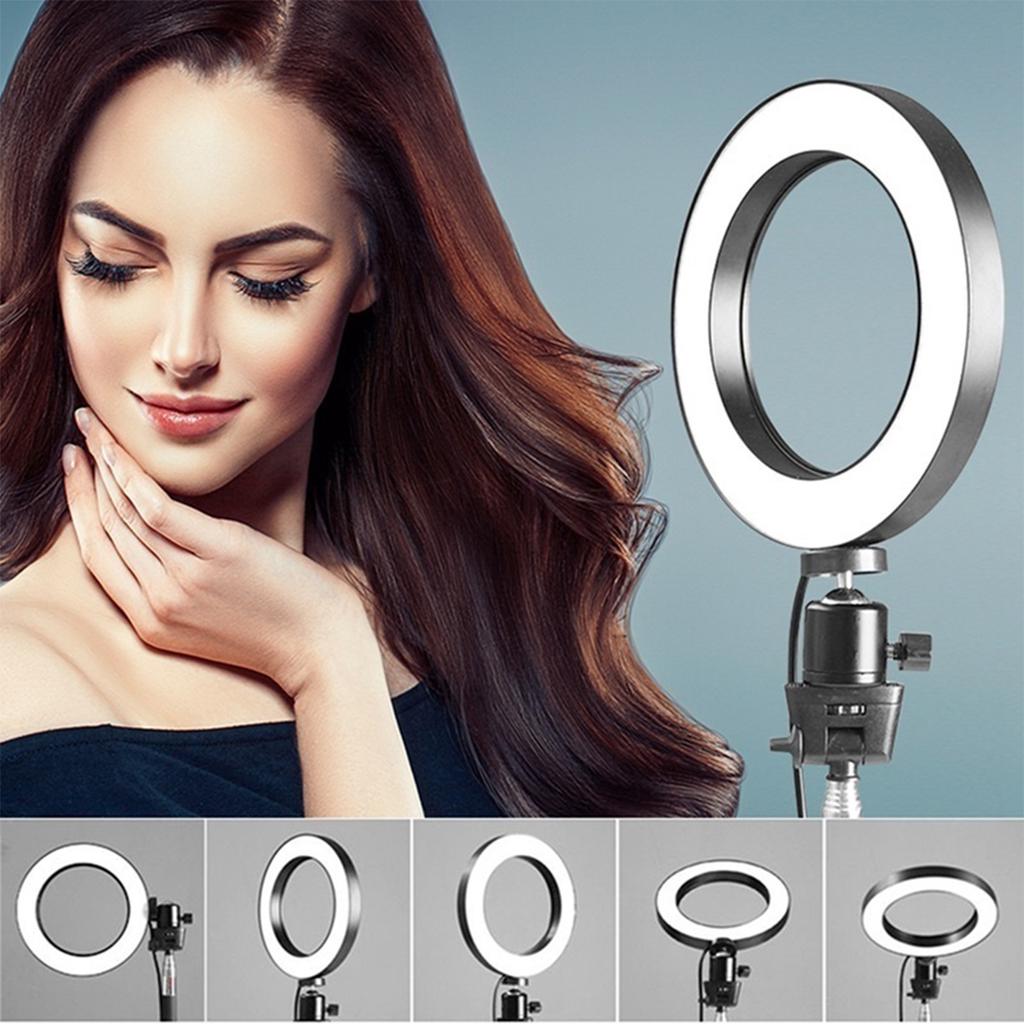 Buy Bluetooth Ring Light 3 Model Light Self-timer Phone Clip Tripod USB ...