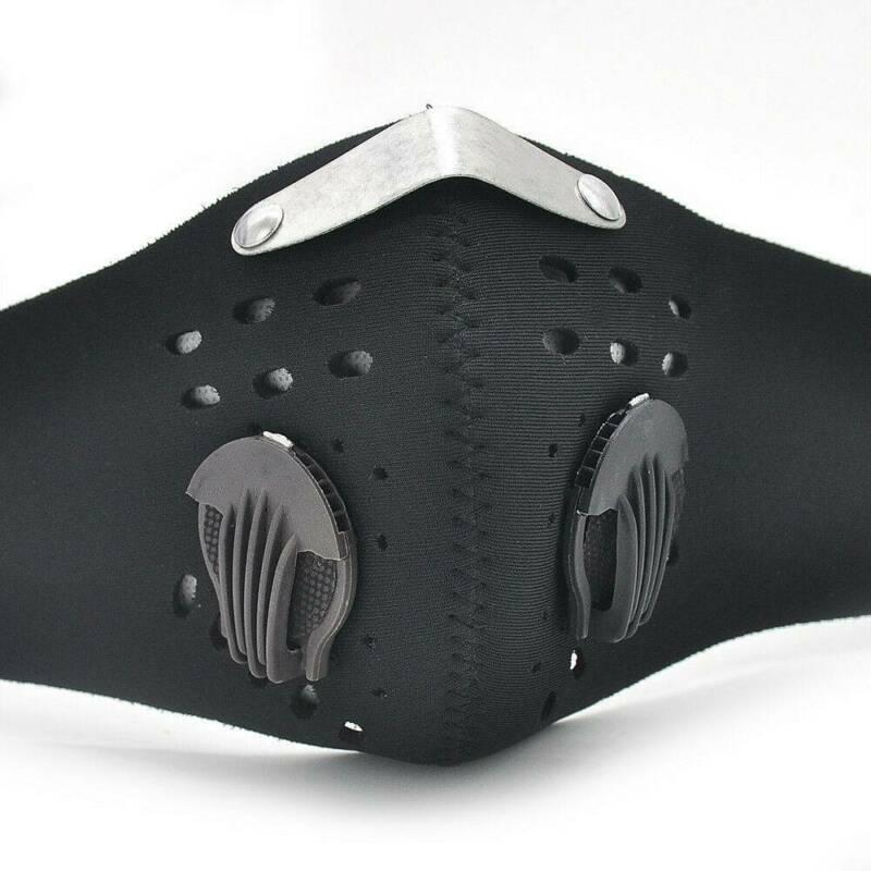 Máscaras faciales Anti-Polvo Virus Virus Humo Gas y Alergias Protección ...