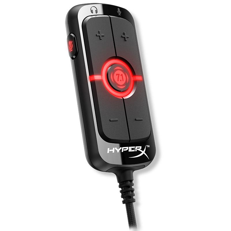 Buy HyperX Amp 7.1 Virtual Surround Sound Game Sound Card Remote ...