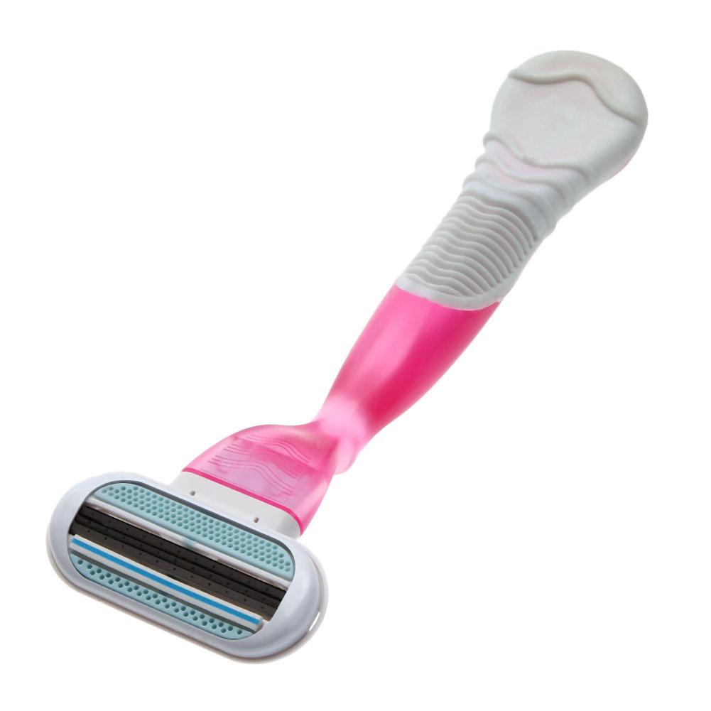 Buy 5pcs/set Beauty Safety 4-Blade Women Handle Razor Female Shaving ...