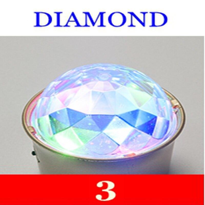 Buy Mini USB Rechargeable Disco Ball Light Music Sensor Activated Party ...