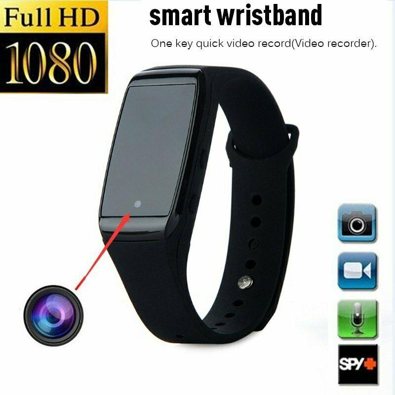 Buy Mini Full HD 1080P Video Camera Wrist Watch Wearable DVR Car Key ...