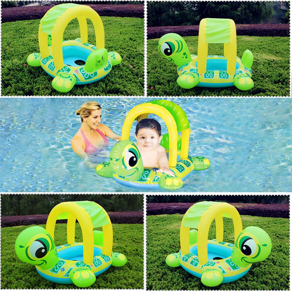 Buy Baby Swimming Float Boat- Inflatable Baby Float Seat Tortoise ...