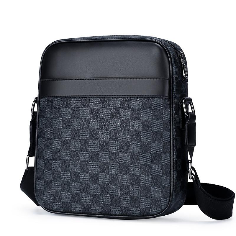 Cheap New Men's Shoulder Bags Fashion Leather Messenger Bag Classic ...