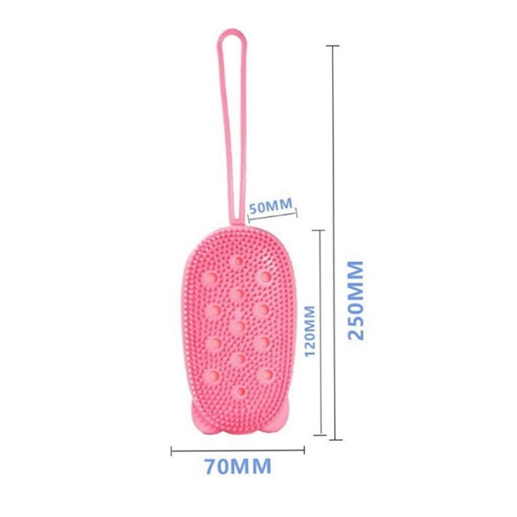 Cheap Bath Bath Washcloth Silicone Sponge Chamber Body Scrub Soft ...