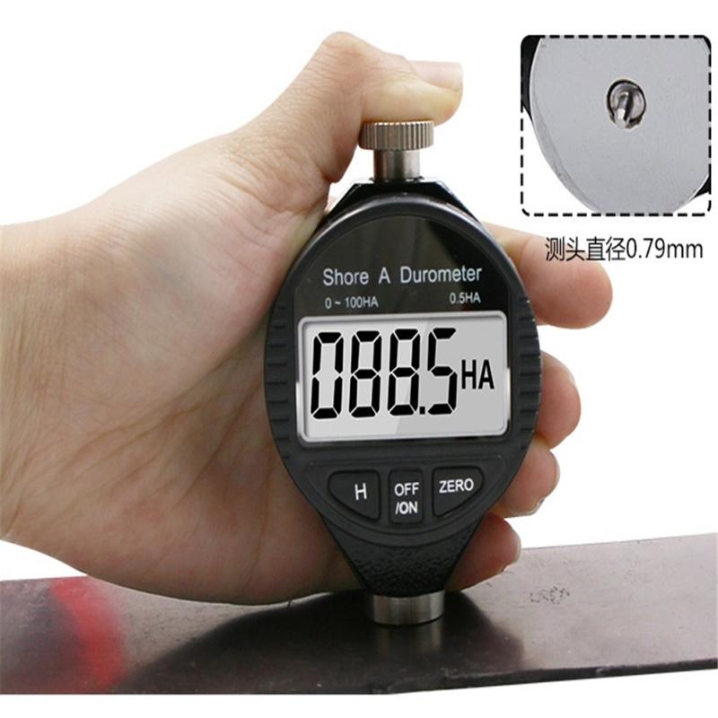 Buy Hardness Durometer With Digital Lcd Play 100ha Tester Tire Rubber ...