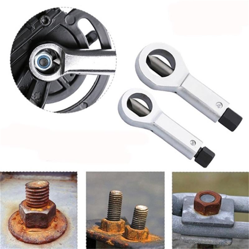 Rusty Nut Extractor 4-Piece Metal Nut Splitter Set - Heavy Duty Nut ...