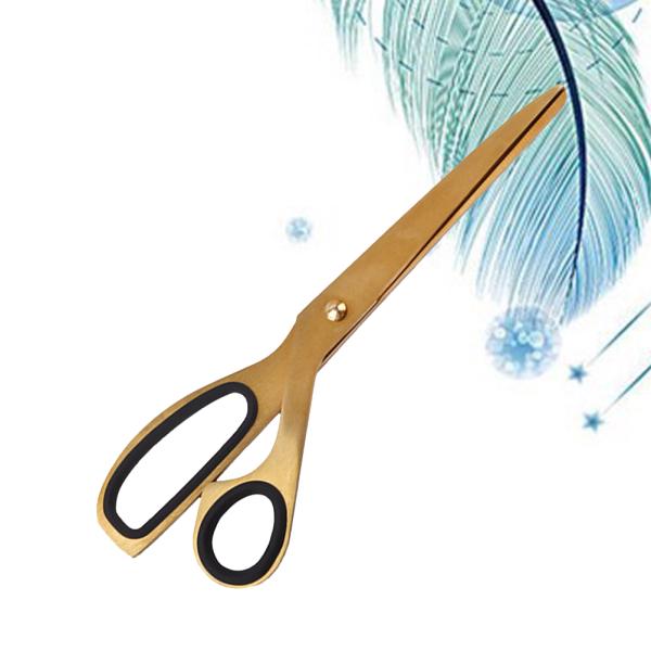 1pc Stainless Steel Scissors Modern Golden Stylish Scissors Office ...