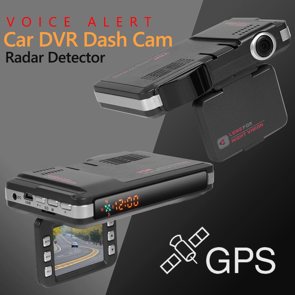 Buy VGR1-S 3 In 1 Car DVR Dash Cam Voice Alert GPS Radar Detector for ...