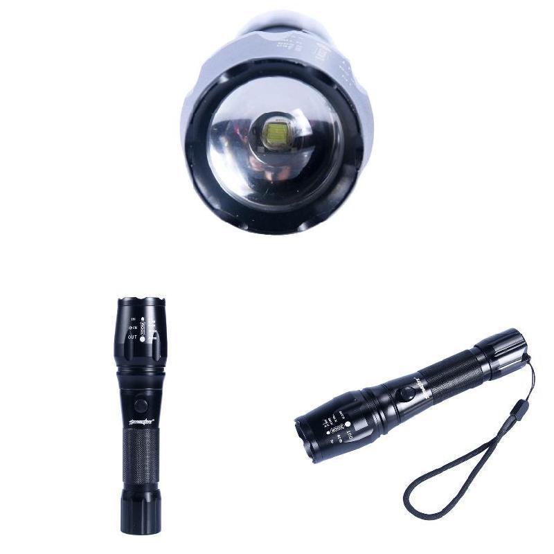 T6 Portable Focus Light Modes 500LM for Zoomable LED Flashlight LED 5 ...