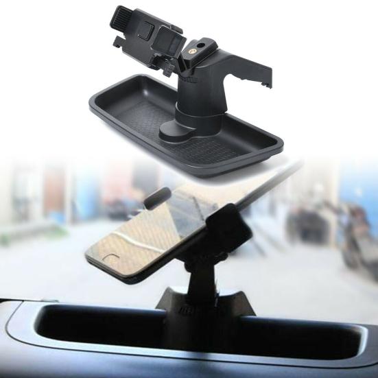 Buy Universal Dashboard Phone Mount Storage Tray Durable Sturdy Phone ...