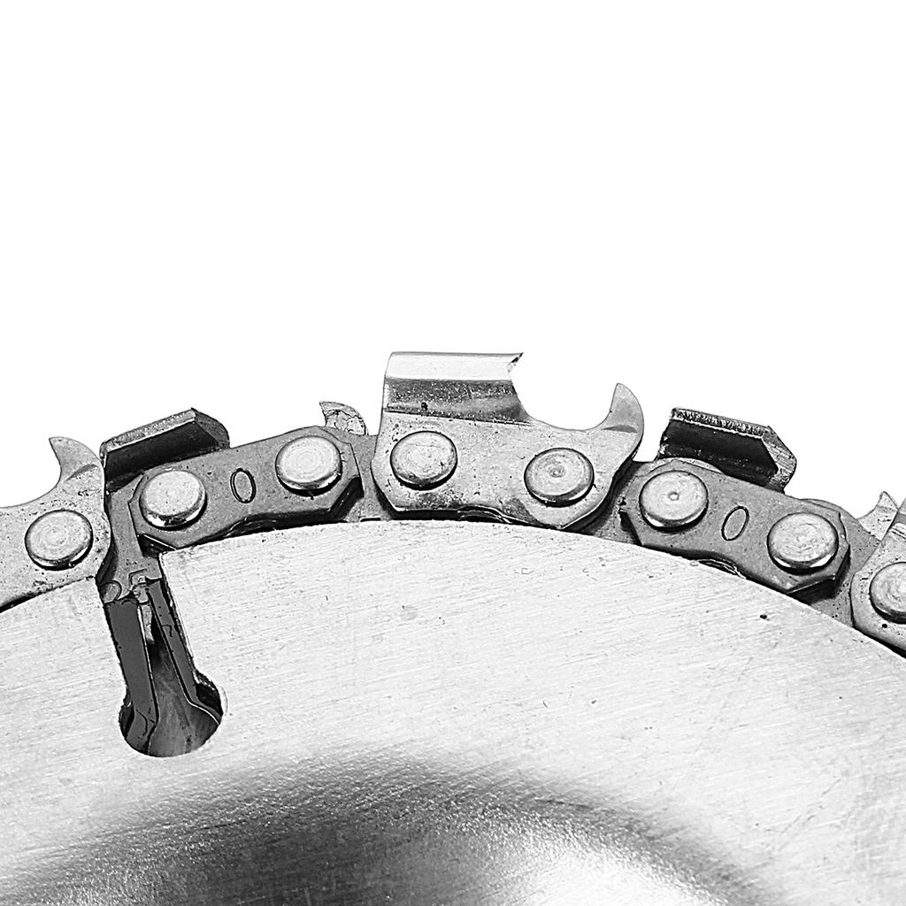 Buy Steel 22 Teeth 4" Cut Grinder Disc & Chain for 4"/4.5" Angle ...