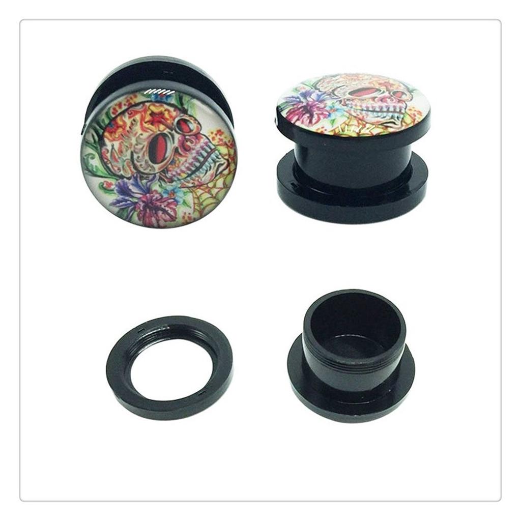 Buy 1 Pair Fashion Men's Ear Plugs and Tunnels Ear Expanders Stretchers ...