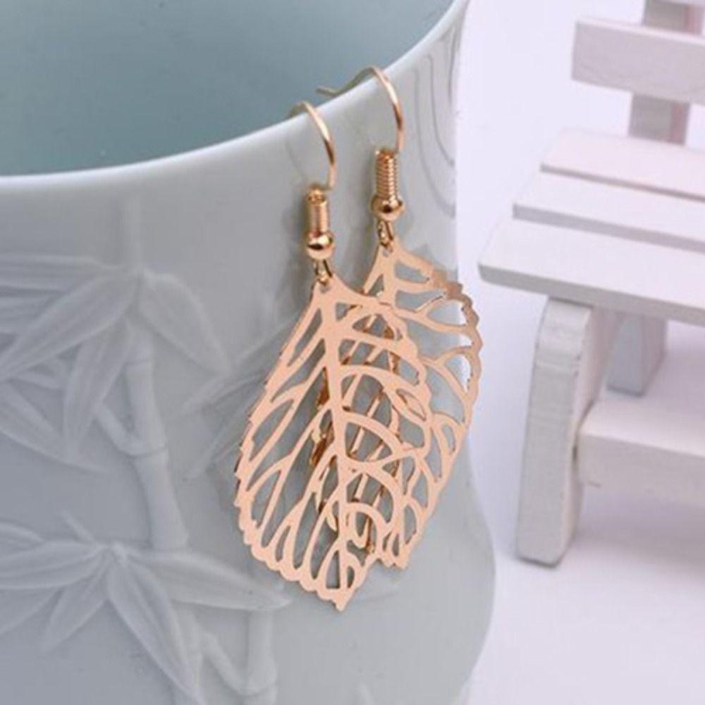 Cheap 12pairs Alloy Leaves Earrings Bohemia Style Jewelry Accessories ...